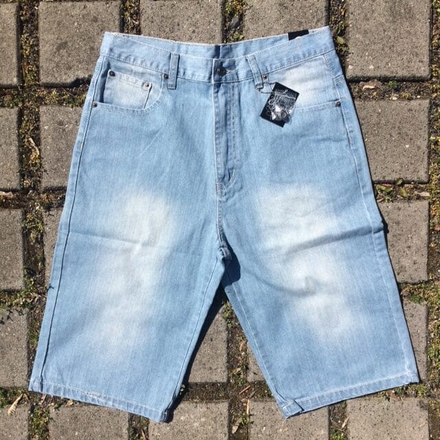 JB3151 Joker Shorts Bleached front – JOKER BRAND